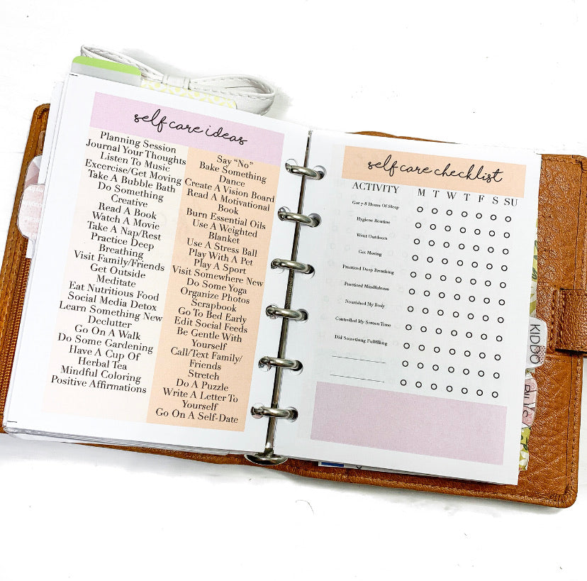Self Care- Full Bundle – Vienna Ortiz Plans
